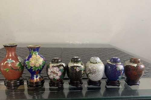 Декоративные маленькие вазы