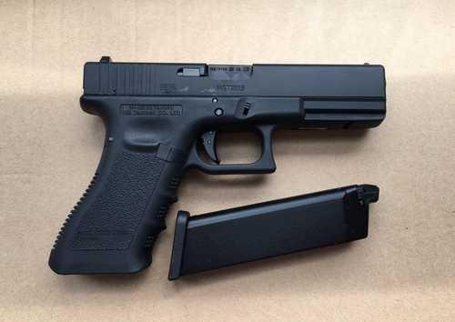 Страйкбольный Пистолет WE glock-17 Gen3