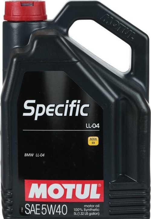 Motul "Specific BMW LL-04", синтетическое, 5W-40