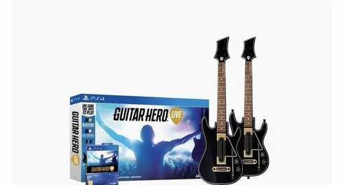 Guitar Hero Live-2-Pack-Bundle 2 гитары PS4