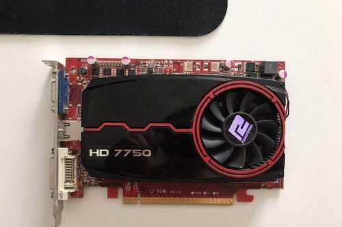 Видеокарта Radeon HD 7750 (под ремонт)