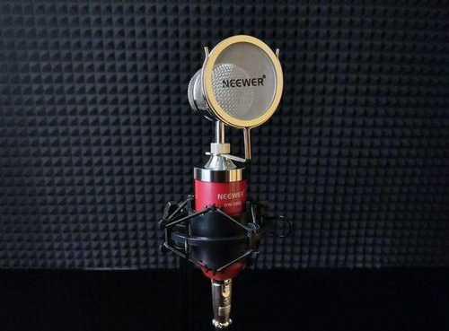 Конденсаторный микрофон Neewer NW 1500, Red