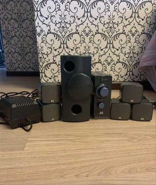 Компьютерные колонки 5 1 jazz speakers j-7915