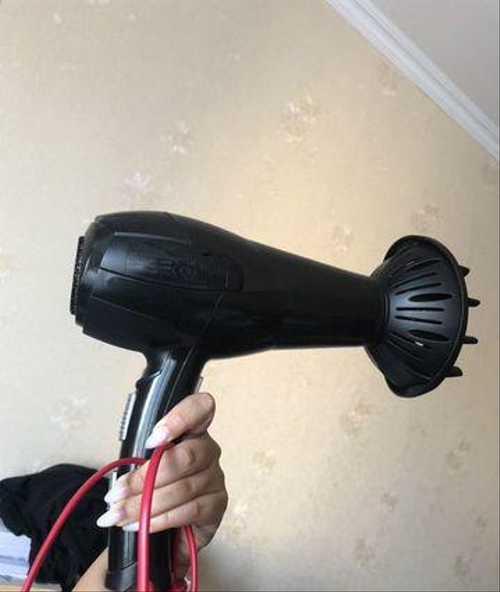 Фен babyliss retrocord 2000 сушилка с диффузором и