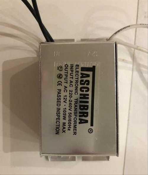 Трансформатор электронный Taschiba 230/12В 150 вт