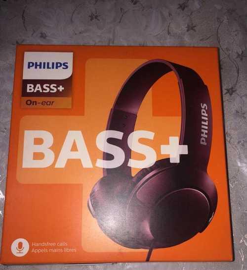 Наушники philips bass+ On-ear