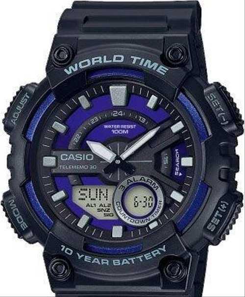 Японские наручные часы Casio Collection AEQ-110W-2