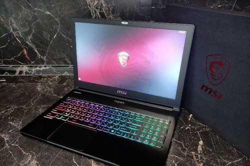 MSI GS63 8RE i7 8750H / GTX 1060 / 120 Герц