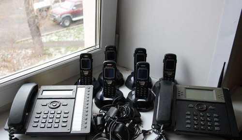 LG Wirele soho офисная телефонная станция 7 трубок