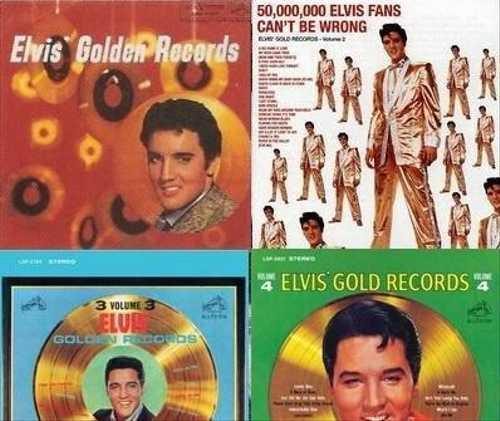 Elvis Presley - Elvis' Golden Records Vol.1,2,3,4