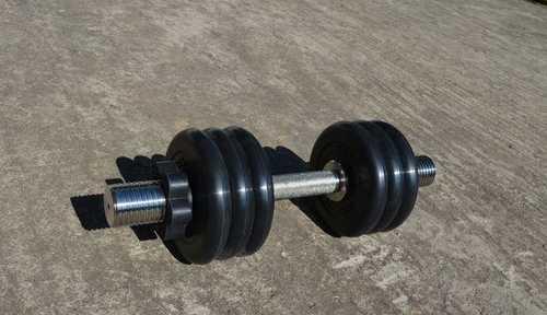 Гантели разборные, 1х 21.5кг Barbell D51 490мм В.1