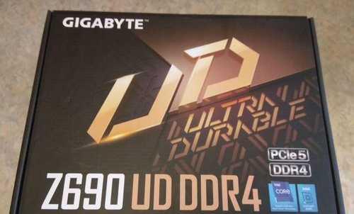 Плата S1700 gigabyte Z690 UD DDR4 новая