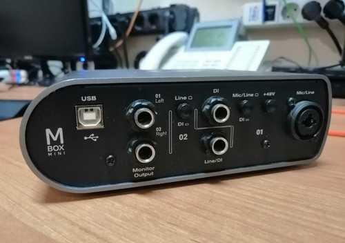 Digidesign звуковая карта mbox 2