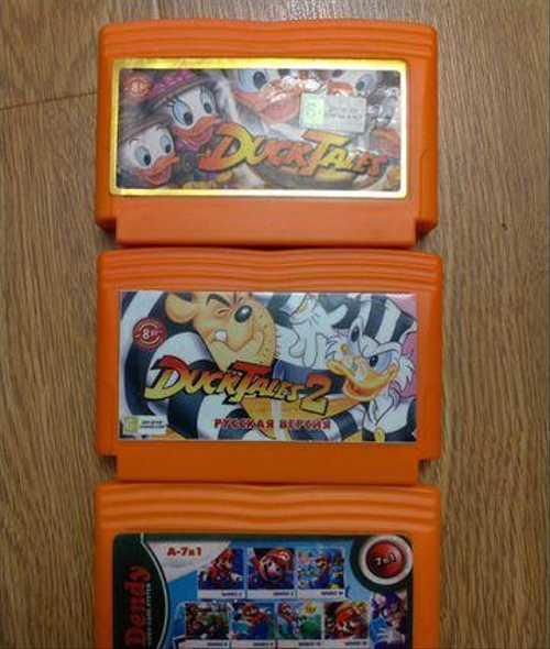 Duck Tales 1, Duck Tales 2, Mario Dendy NEW