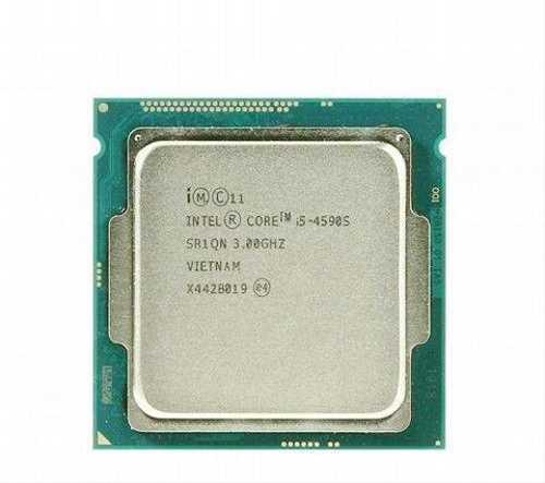 Intel Core i5-4590s + Мат. Плата asus h81m-plus