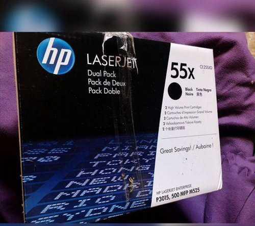 Картридж HP CE255XD (55X)