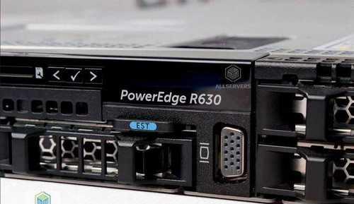 Сервер dell R630 H730 8*sff(2xE5-2630v4,128GB)