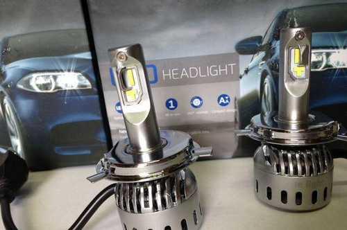 Светодиодные лампы H4 4000лм для Хендай Соната