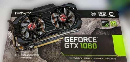 Geforce GTX 1060 3 Gb PNY