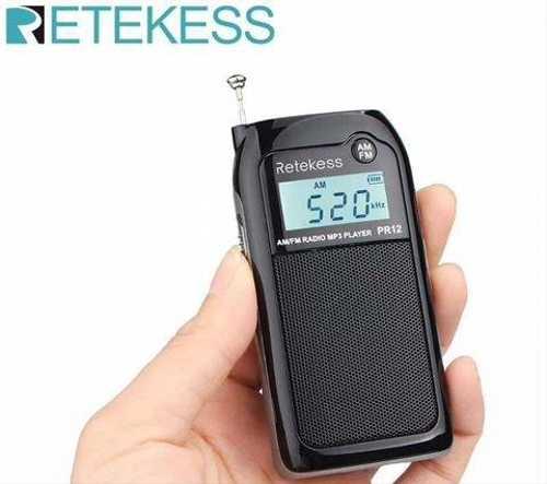 Радиоприемник Retekess PR-12 FM/AM/MP3