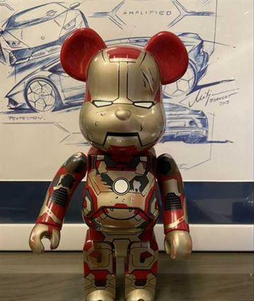 Bearbrick 400 iron man