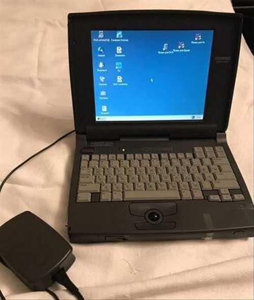 Ретро ноутбук Compaq Contura 430CX