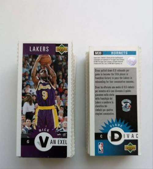 Мини Карточки NBA Upper Deck