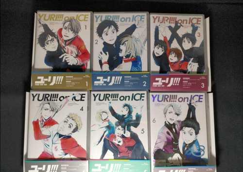 Аниме Yuri on ICE бд-диски (полное первое издание)