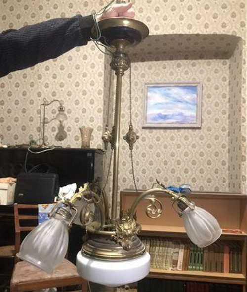 Люстра Винтаж ретро бронза