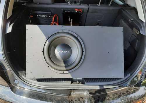Сабвуфер Avatar sst 2512d2 в коробе