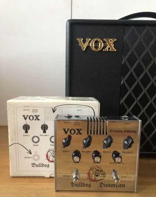 Гитарная педаль VOX Cooltron Bulldog Distortion