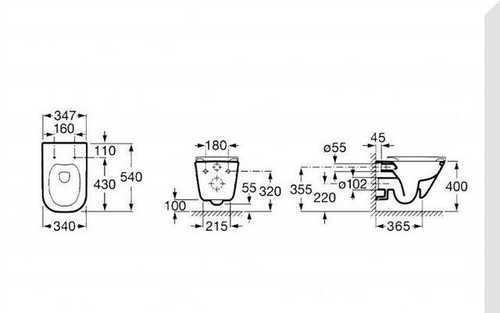 Подвесной унитаз