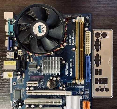 Мат. плата 775 ASRock 945GCM-S