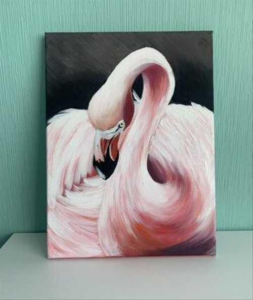 Картина «Розовый Фламинго»