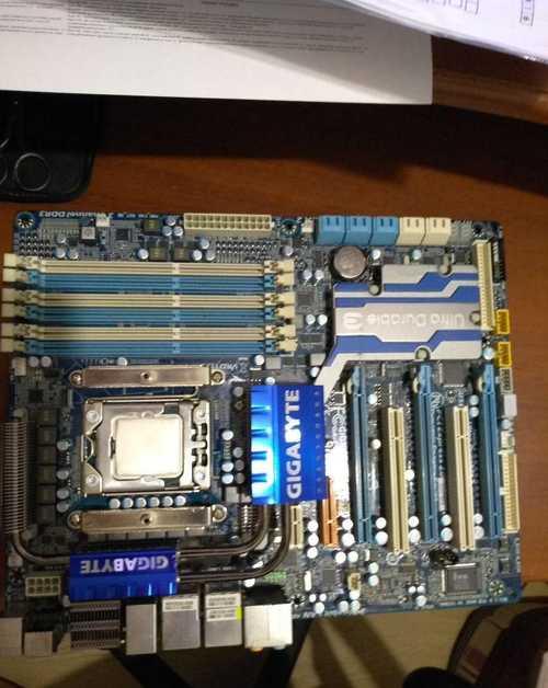 Материнская плата LGA1366 gigabyte GA-EX58-UD5, Ес