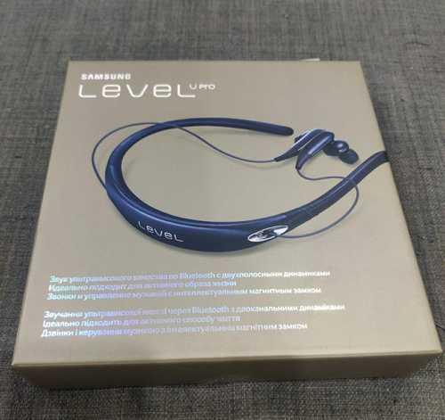 Bluetooth стереогарнитура SAMSUNG level U Pro черн