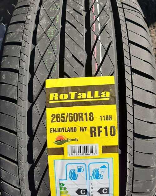 R18 265/60 Rotalla RF10 Новая летняя резина