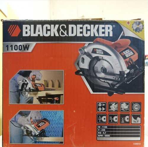 Циркулярная пила. Black&Decker CD601