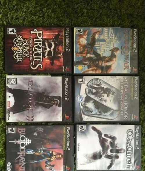6 игр для PS2