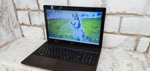 Шустрый ноутбук Acer i5/6gb/SSD/1gb video