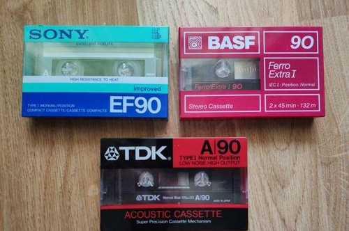Аудио кассеты - Sony, Basf, TDK - Normal