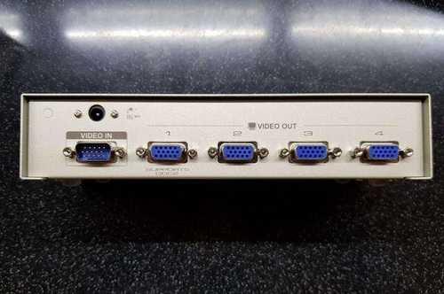 Разветвитель VGA 4-портовый (350мгц) VS94A