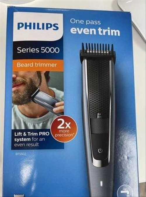 Триммер для бороды philips BT5502
