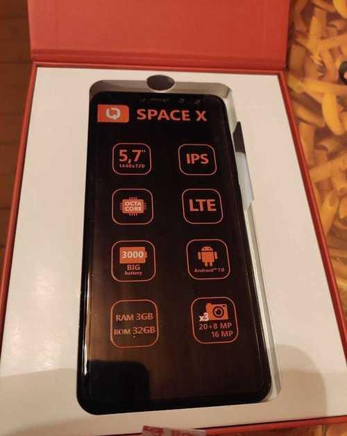 Смартфон BQ 5700l Space X 32 gb Black