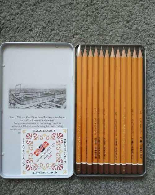 Набор чернографитных карандашей Koh-I-Noor