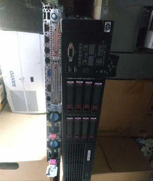 Сервер hp dl 360-380 g7