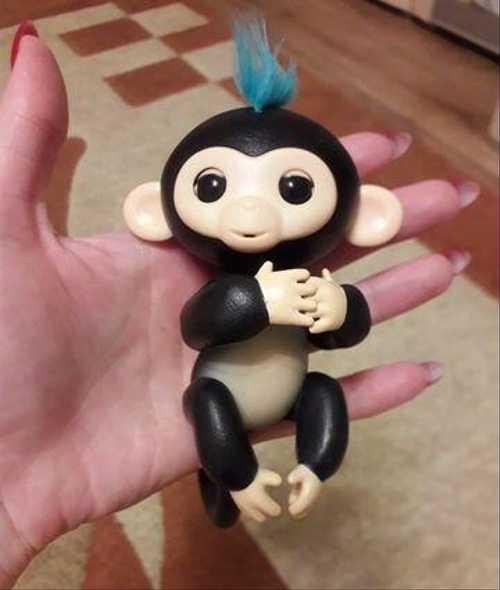 Интерактивная игрушка обезьянка Fingerlings Monkey