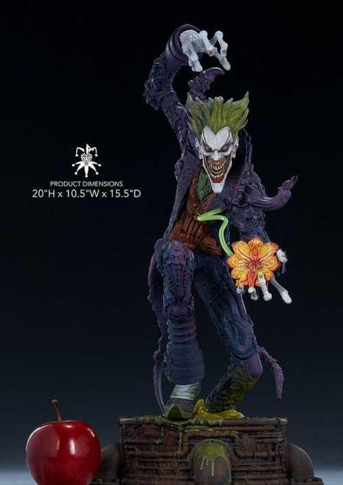 Hot Toys Sideshow 1/4 Joker statue Gotham City