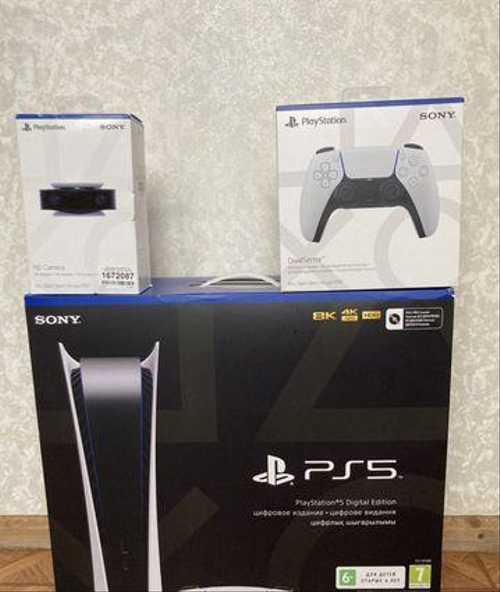 Sony Playstation 5 + геймпад