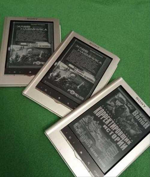 Книга чернила e-ink Sony PRS-350 Silver